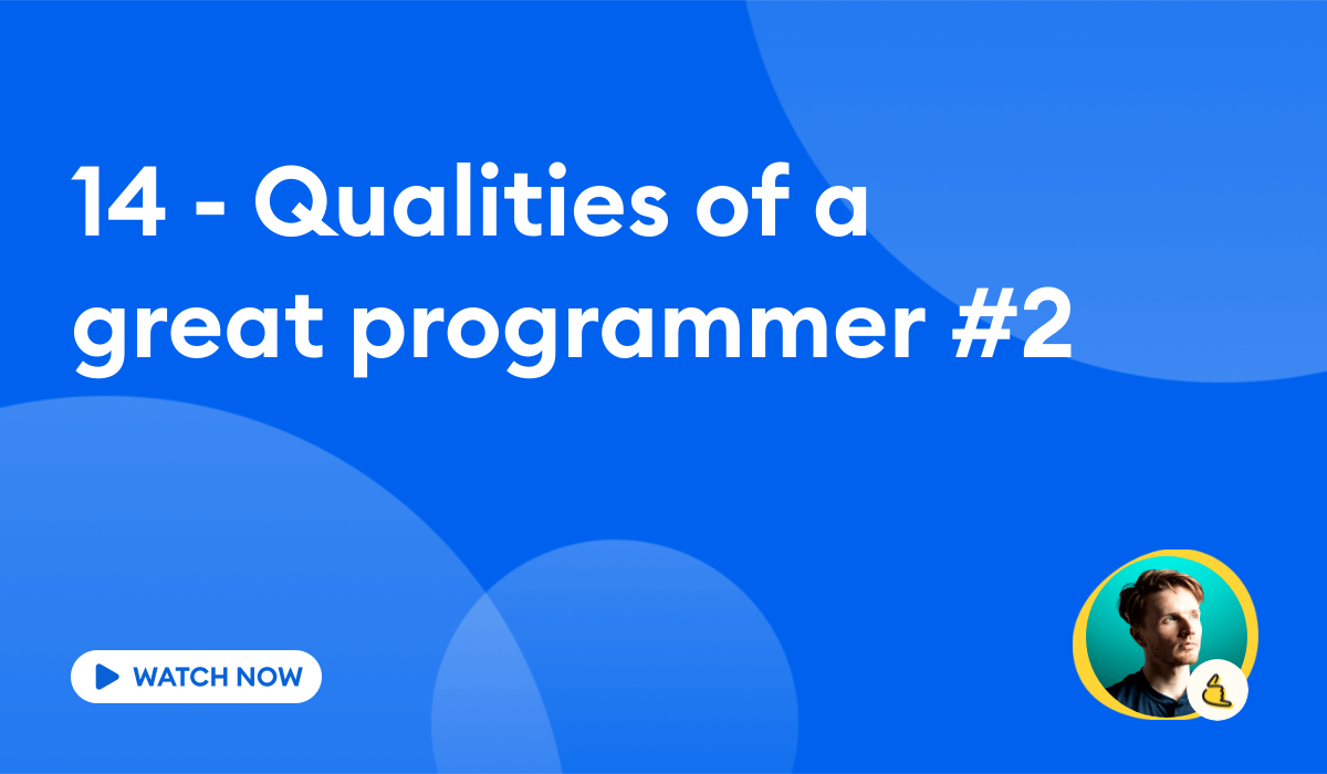 Join 14 - Qualities of a great programmer #2 of Python Programming ...