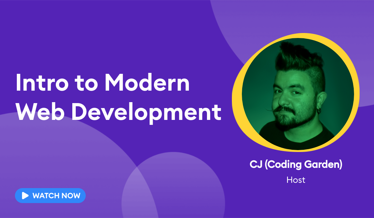 Join Intro to Modern Web Development of React Roots LIVE by CJ (Coding ...