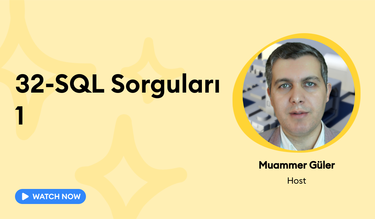 Join 32-SQL Sorguları 1 of Visual Studio C# ile Programlama Temelleri by Muammer Güler