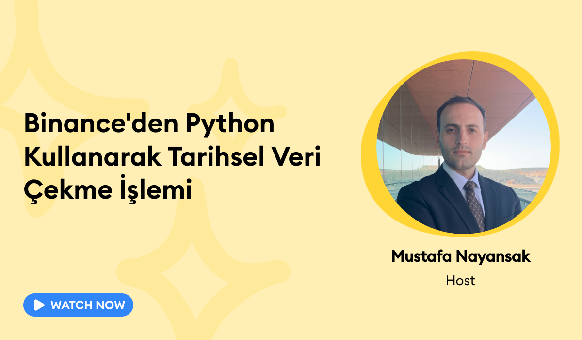 Join Binance'den Python Kullanarak Tarihsel Veri Çekme İşlemi of Python ...