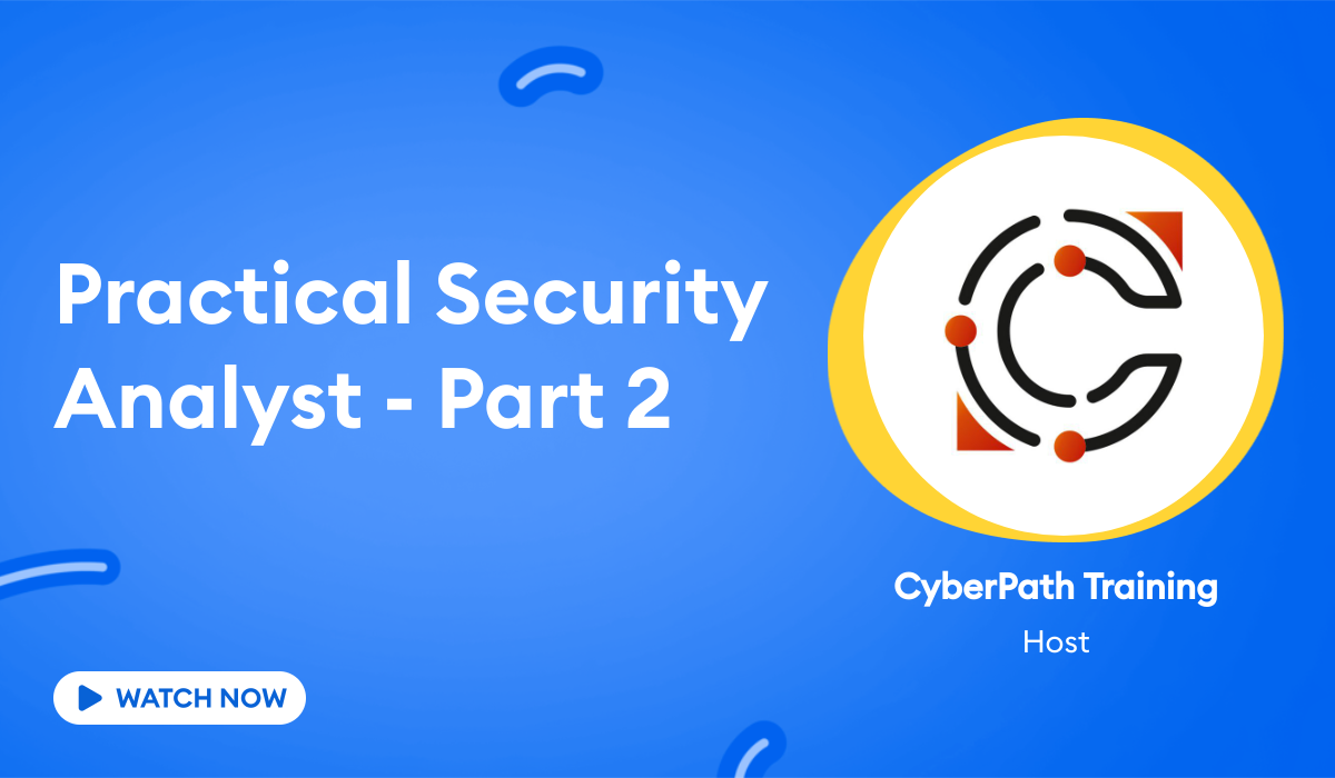 Practical Security Analyst - Part 2 stream with Besim ALTINOK