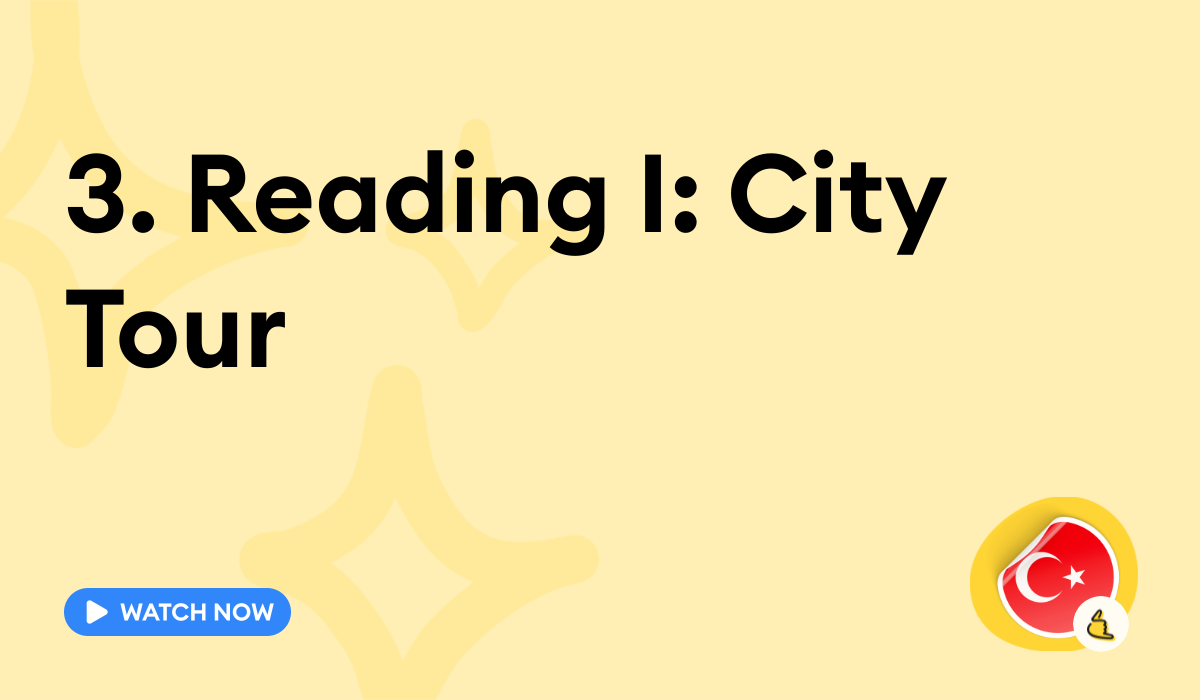 Join 3. Reading I: City Tour of Direct Reported Speech in Turkish ...